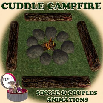 Second Life Marketplace - PDN: CUDDLE CAMPFIRE BX
